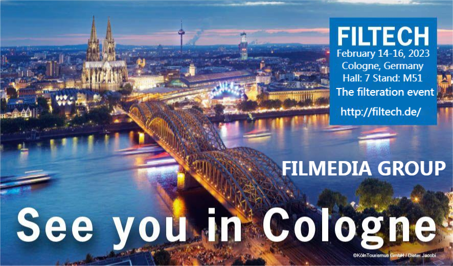 Welcome to the Filtech 2023 in Cologne from FILMEDIA GROUP – Filmediagroup Homepage